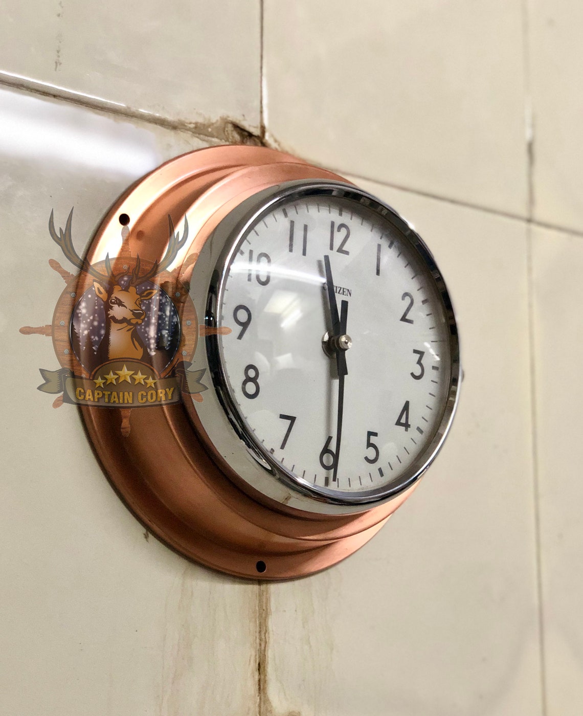 Original Old Antique Nautical Marine Ship Polished Citizen - Etsy