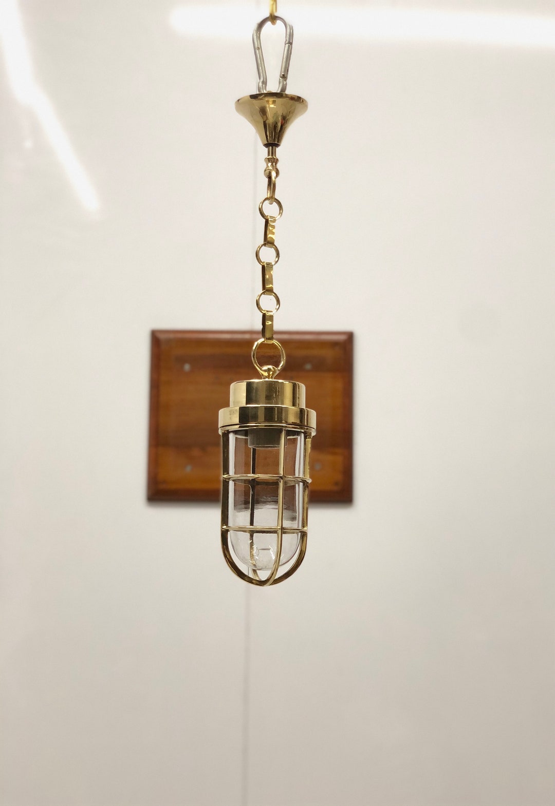 Home Décor Interior Design Vintage Brass Hanging Bulkhead Nautical ...