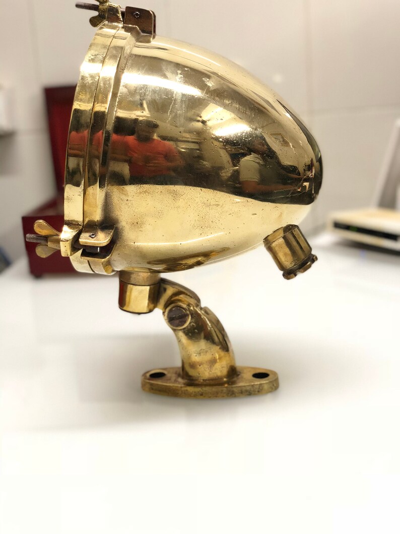 Antique Vintage Nautical Maritime Boat Mini Ship Spot Light - Etsy