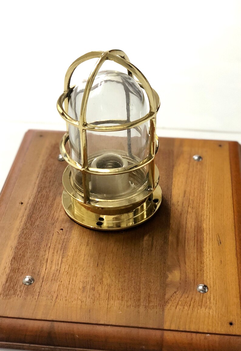 Maritime Antique Brass Cargo Ship Passageway Bulkhead Nautical Style ...