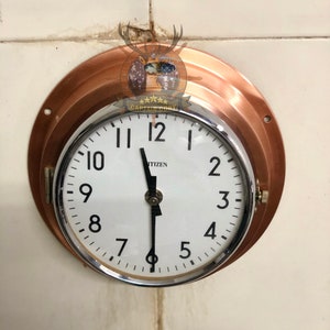 Original Old Antique Nautical Marine Ship Polished Citizen - Etsy