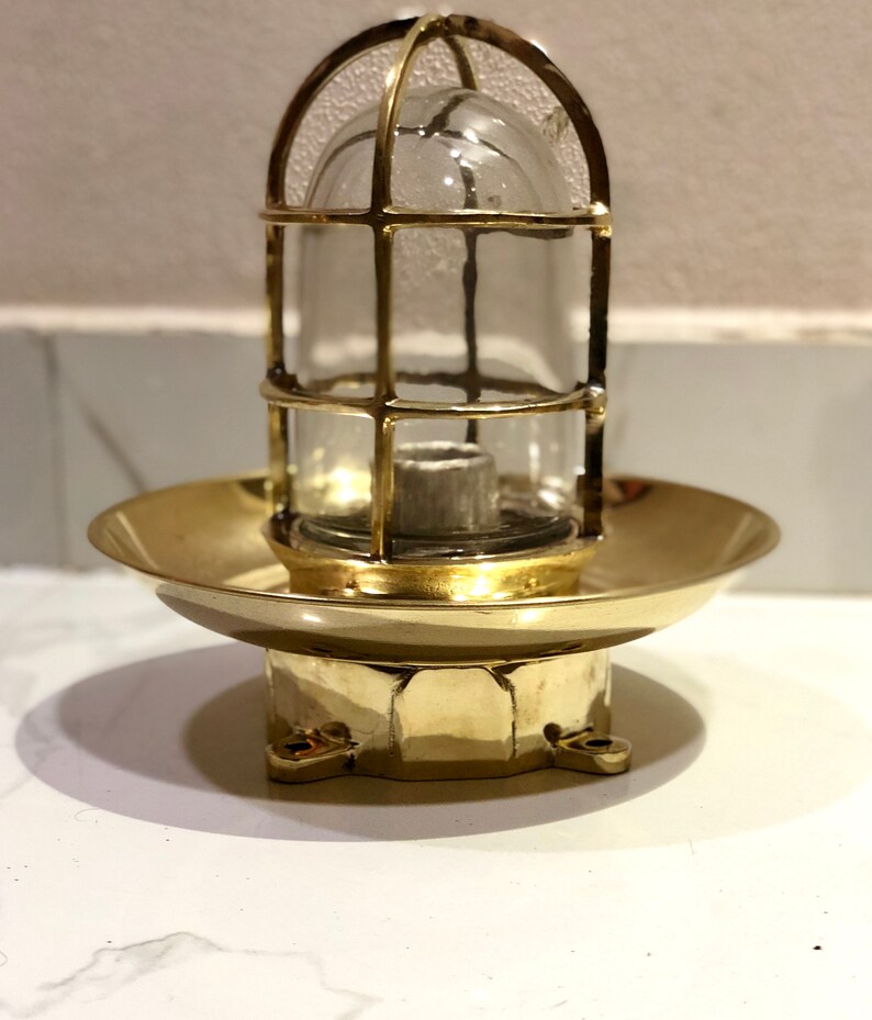 New Marine Ship Passageway Bulkhead Lamp/light With Shade Cap - Etsy