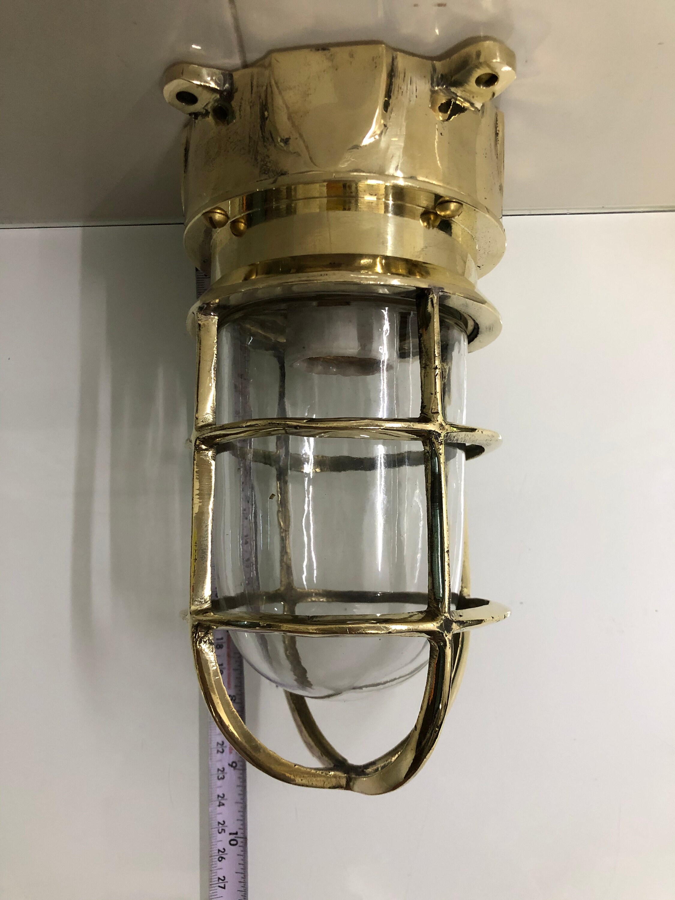Limited Offer All New Maritime Theme Brass Passage Bulkhead Light With ...