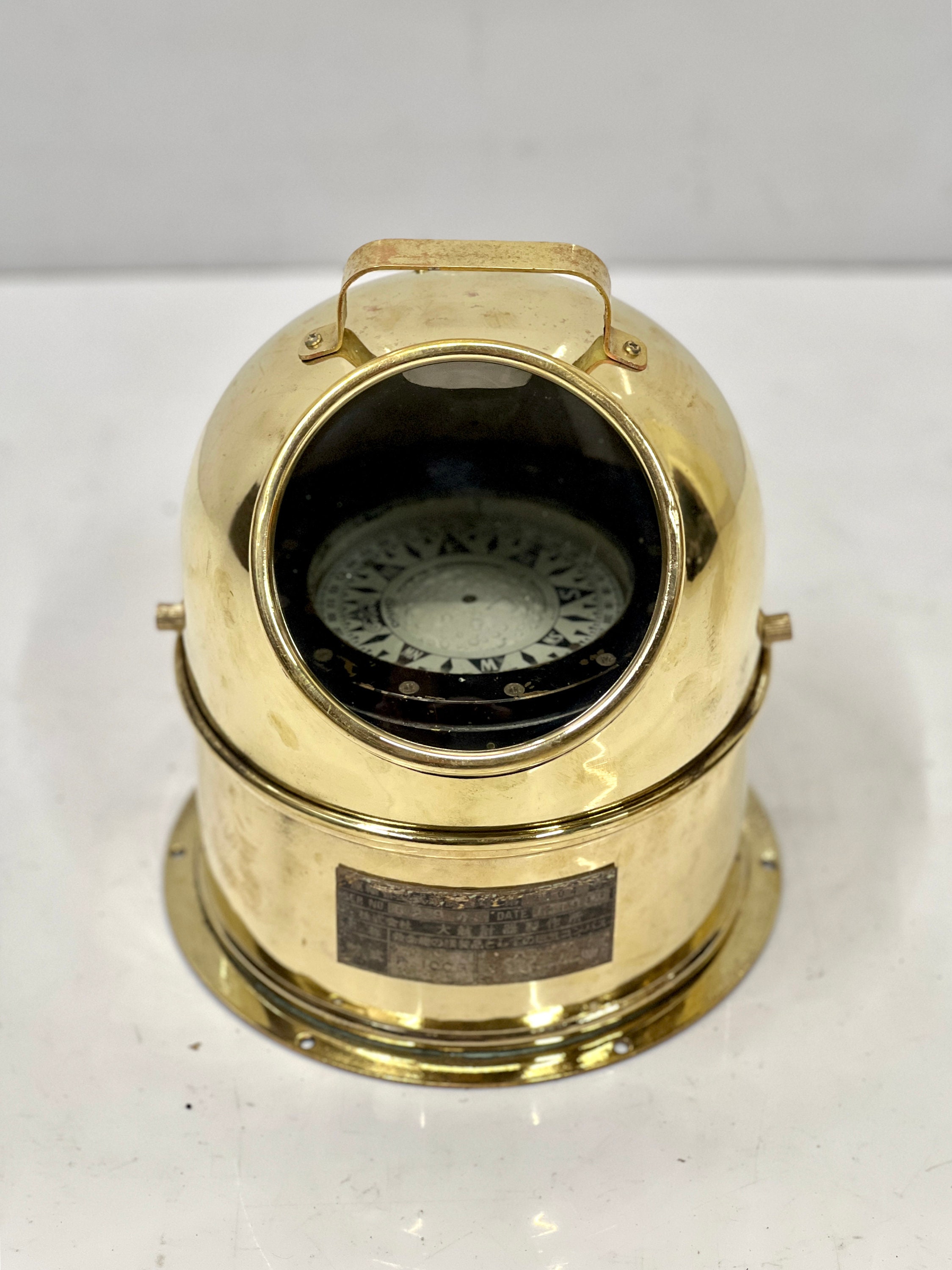 Vintage Style Home Interior Design Brass Metal Old DAIKO Japan Boat ...