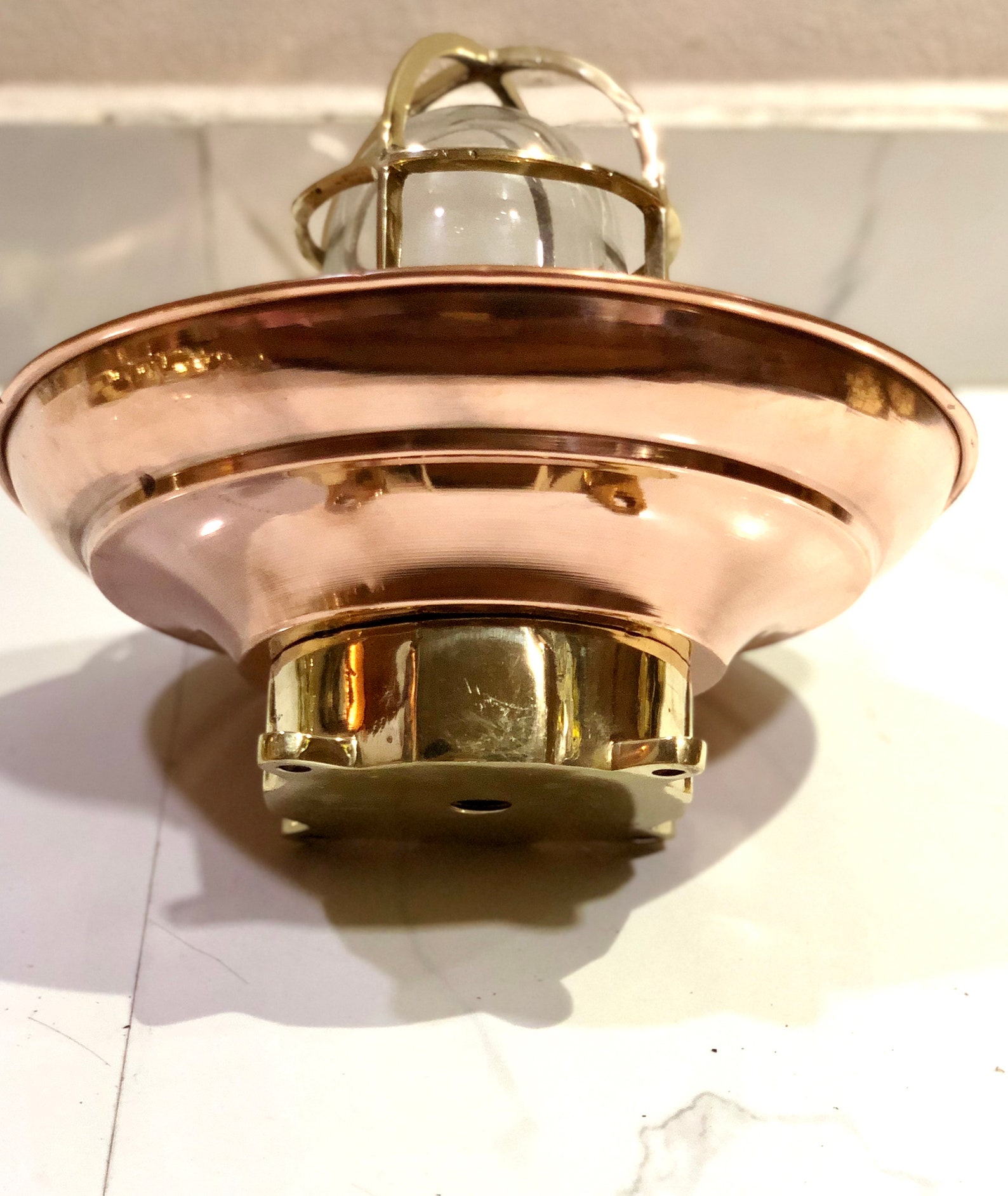 Limited Offer All New Maritime Theme Brass Passage Bulkhead Light With ...