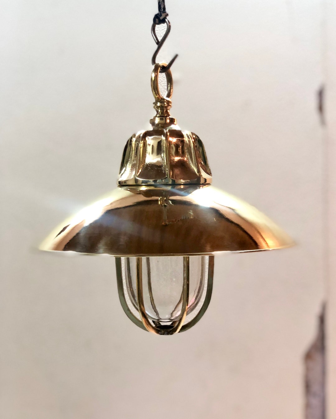 Nautical Marine Style Solid Brass Passageway Pendant Ship - Etsy