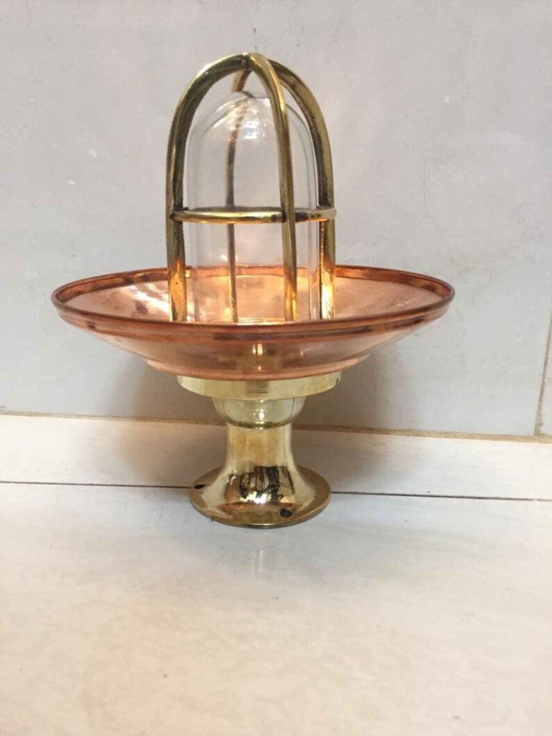 Antique Sale New Exterior Design Brass Bulkhead Ceiling Mount Light ...