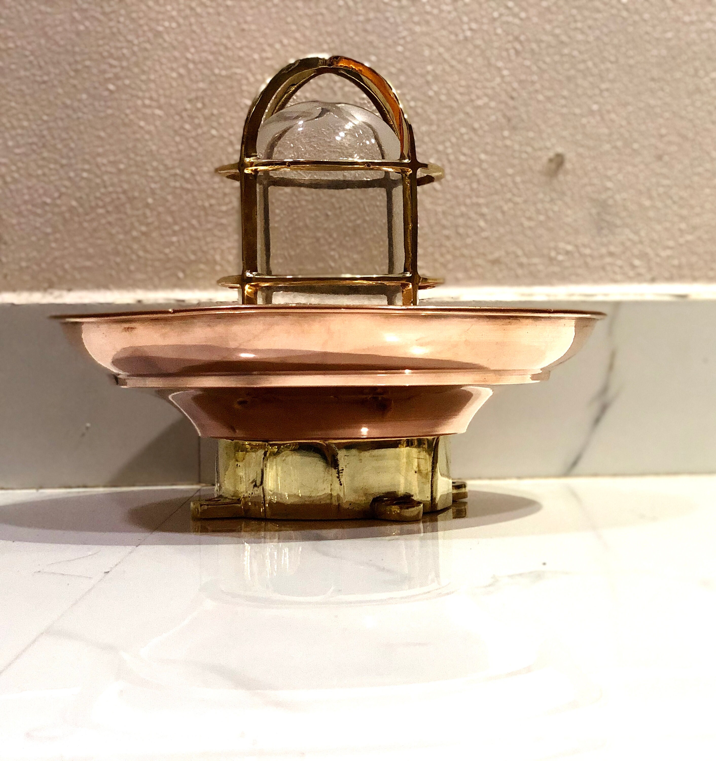 Limited Offer All New Maritime Theme Brass Passage Bulkhead Light With ...