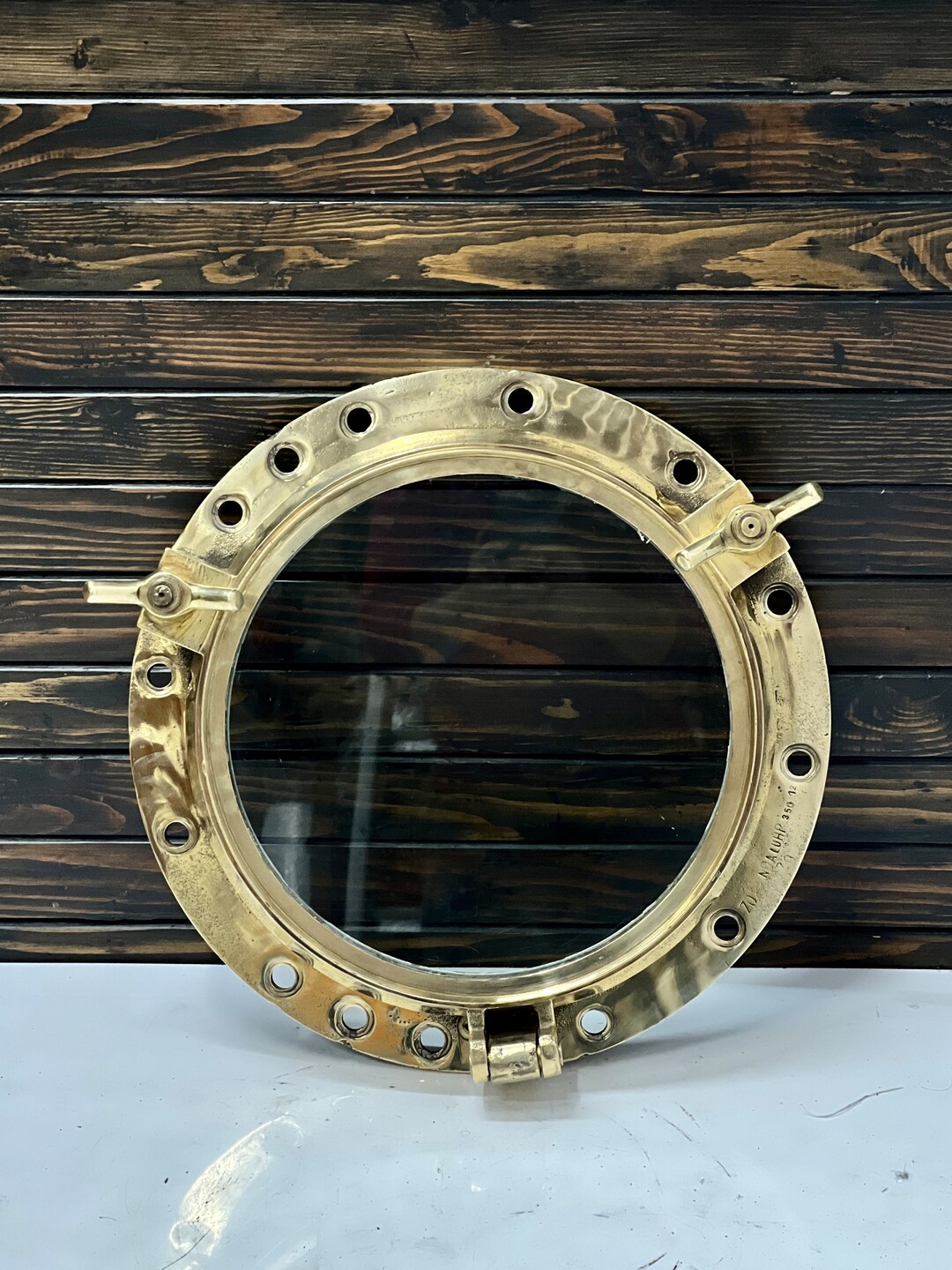 Original Marine Vintage Reclaimed Brass Metal Old Ship Salvage Cargo ...