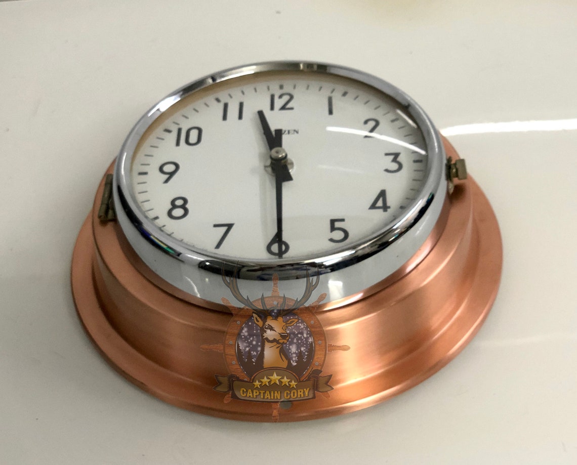 Original Old Antique Nautical Marine Ship Polished Citizen - Etsy