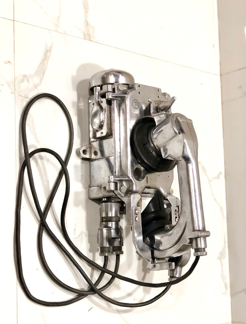 Old Victorian Salvage Wall Mount Aluminum Polish Ship Sound Powered ...