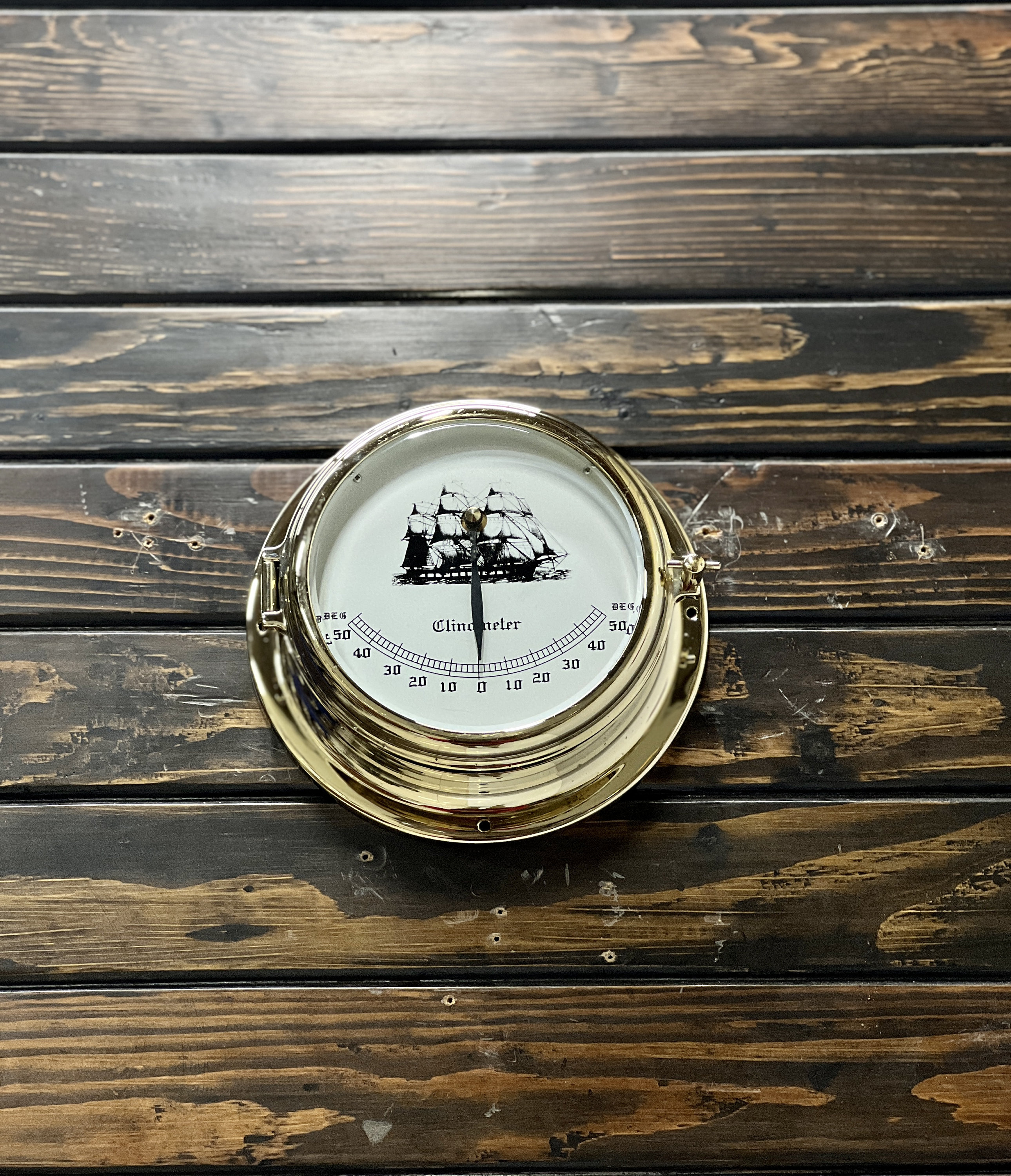 Nautical Antique Dial Type Ship Wall Inclinometer Made in China - Etsy