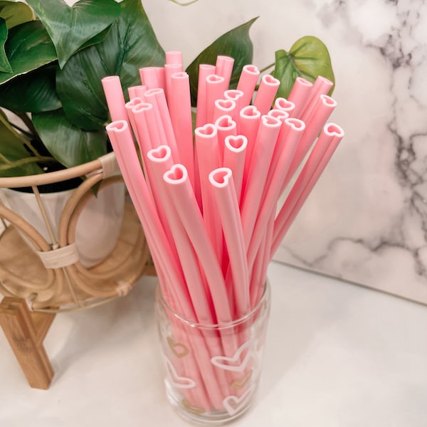 Heart Shaped Straws - Etsy