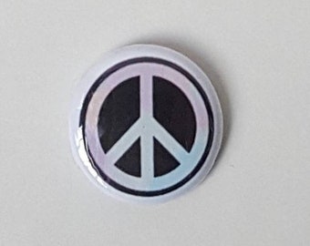 Peace sign button | Etsy