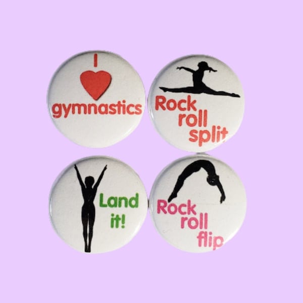 Gymnastic Pins - Etsy