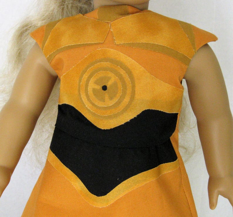 Star Wars C3PO Droid Cos-play Costume for 18 American - Etsy