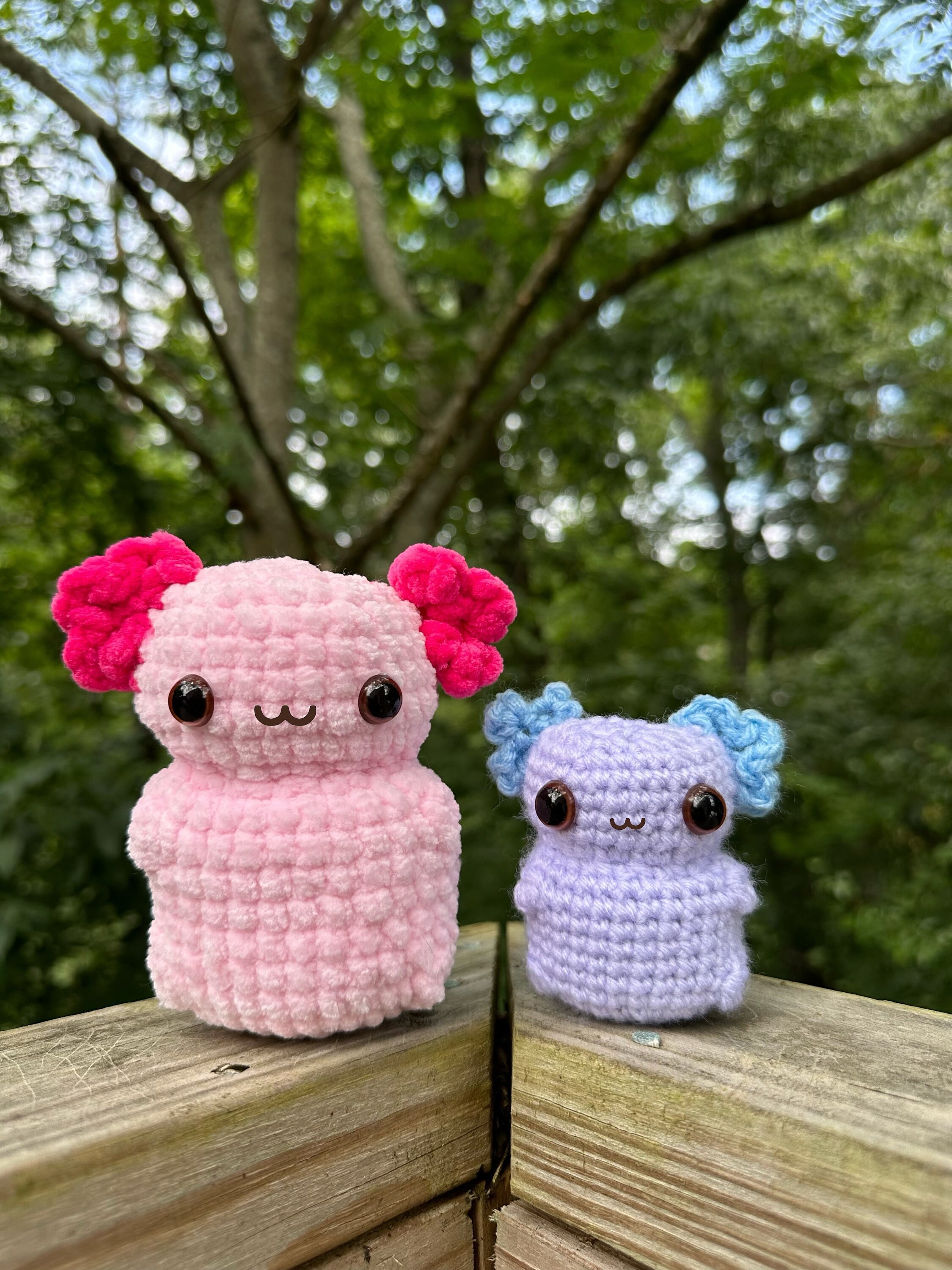 Chonky Axolotl Crochet Pattern - Etsy