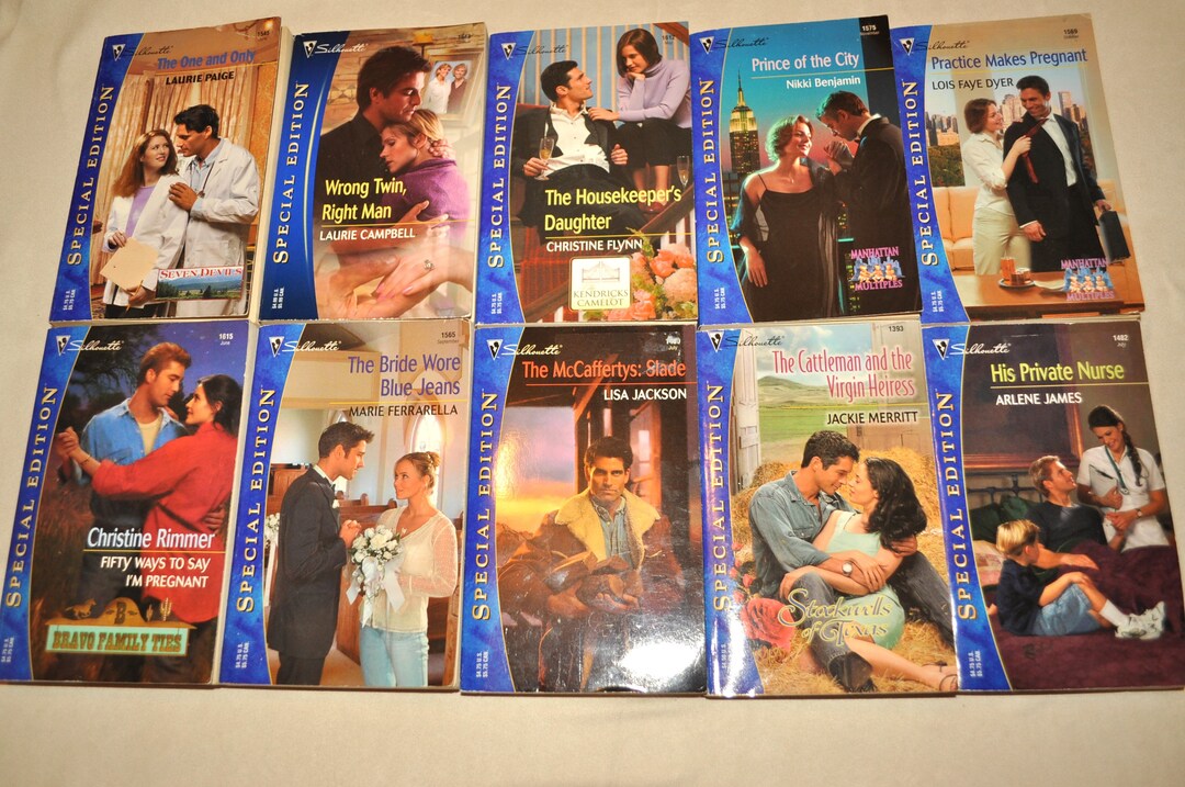 10 Silhouette Books - Special Edition; Romance Novels With Various ...