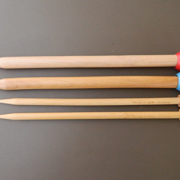 Wooden Knitting Needles - Etsy