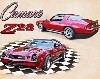 Camaro Z28 Parking Sign, Camaro Z28 Signs, Chevy Camaro Z28, Camaro ...