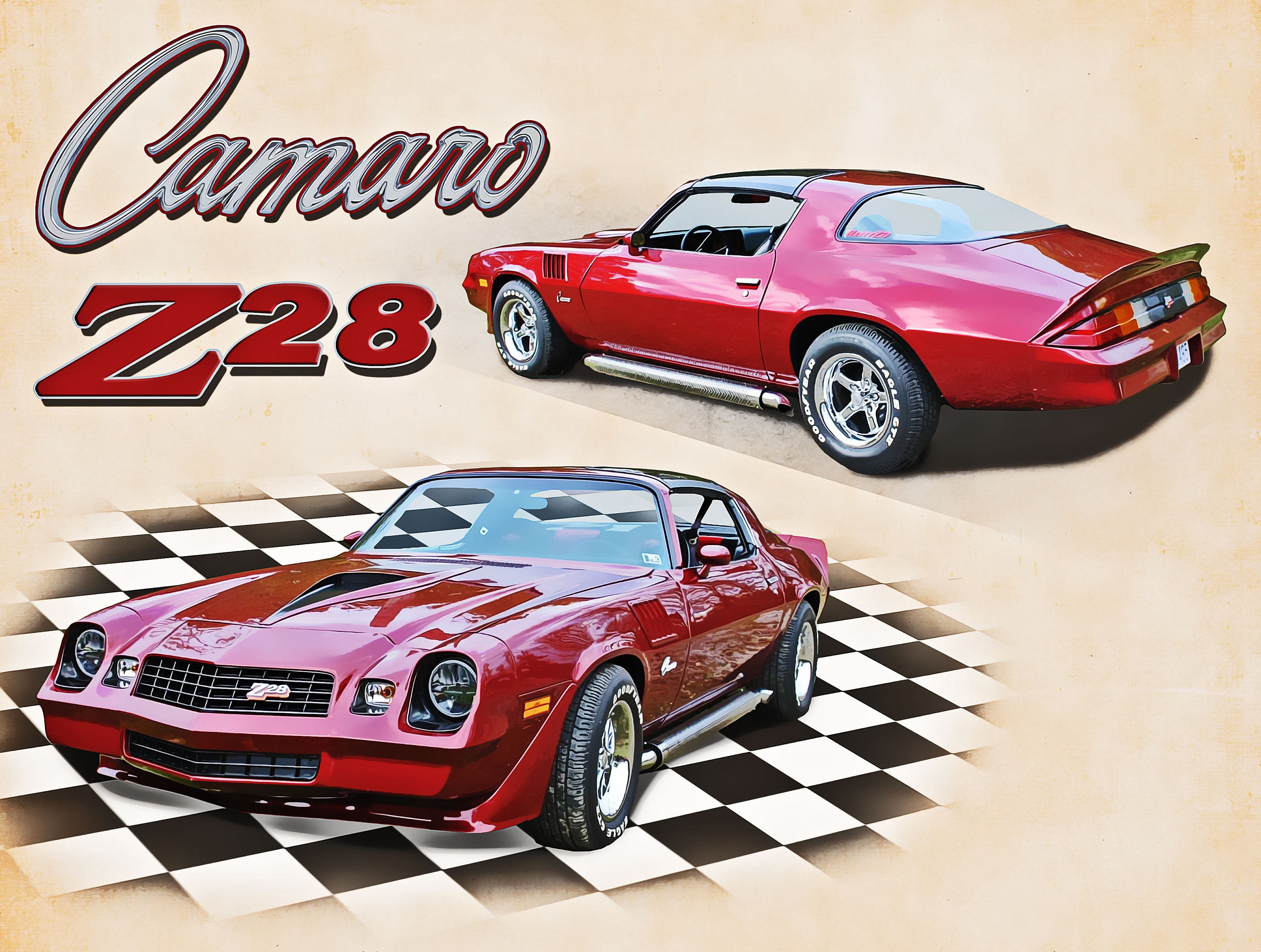 9 X 12 Inch 1979 Camaro Z28 Metal Sign - Etsy