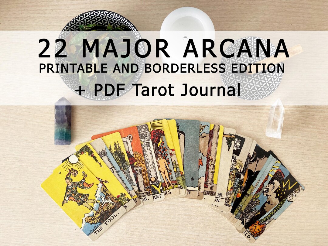 22 Major Arcana - Printing Version - ENGLISH AND SPANISH Version ...