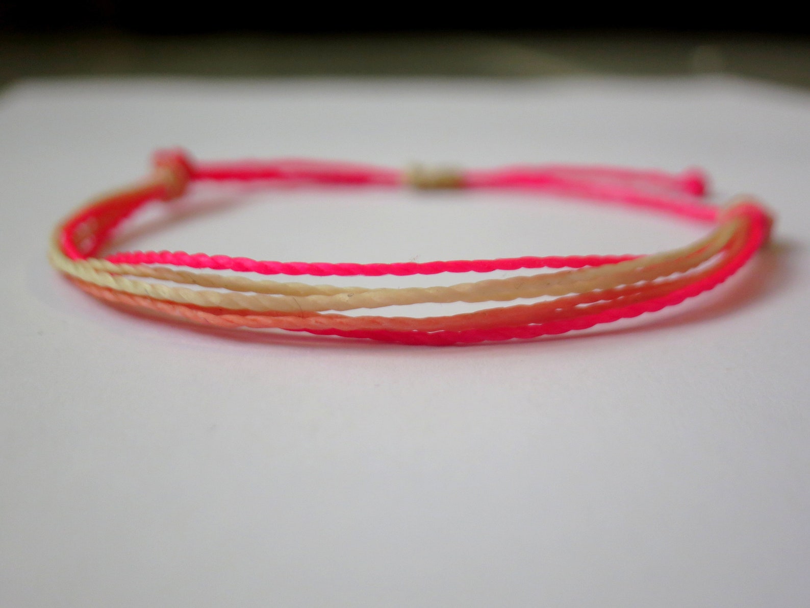 Multi-row Colored Strings Bracelet Adjustable Surf Friendship - Etsy