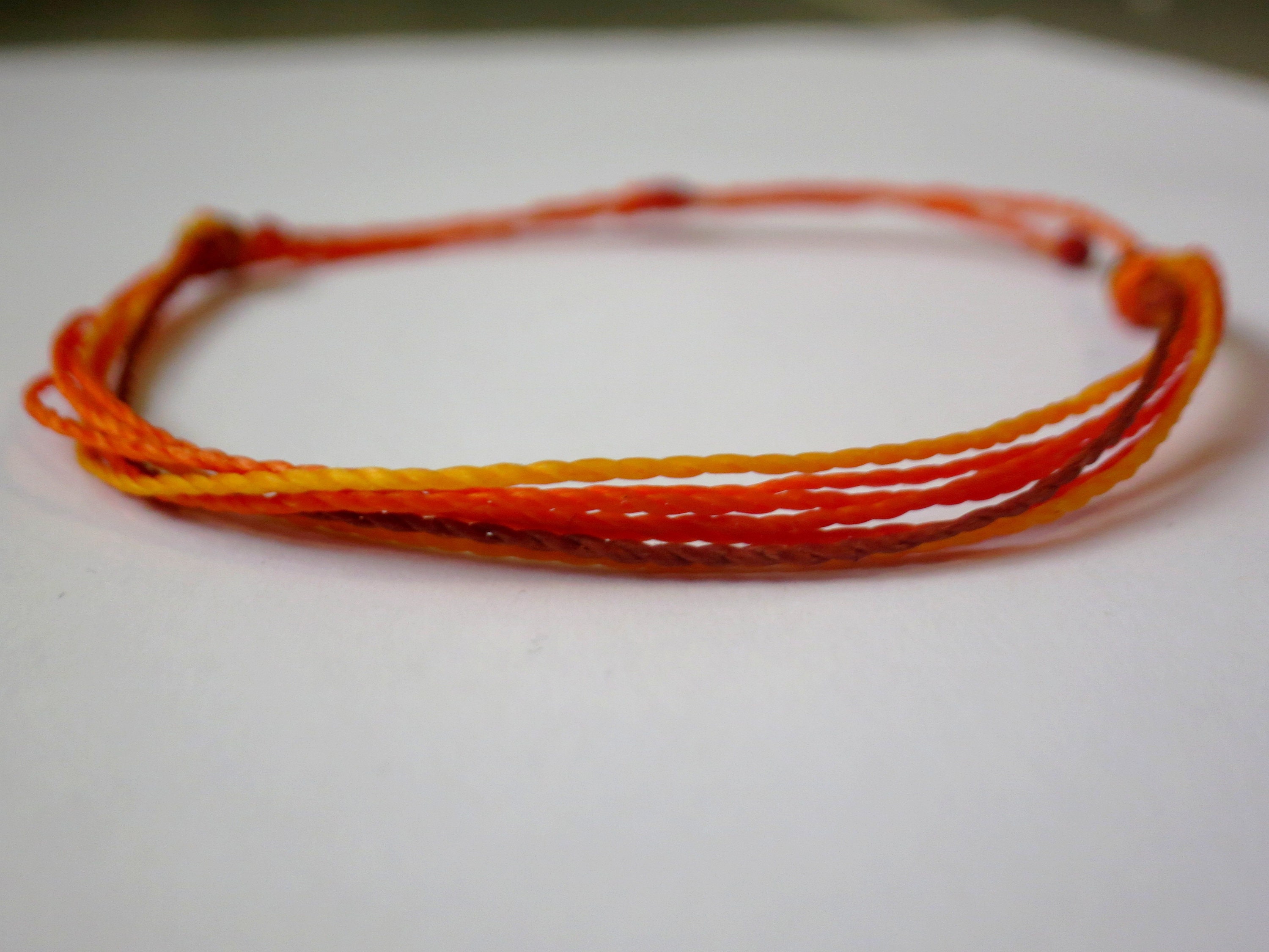 Multi-row Colored Strings Bracelet Adjustable Surf Friendship - Etsy