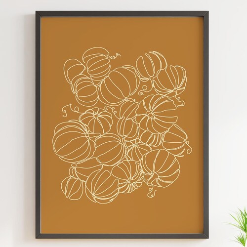 Autumn Fall Digital Art Print Downloadable Print Printable | Etsy