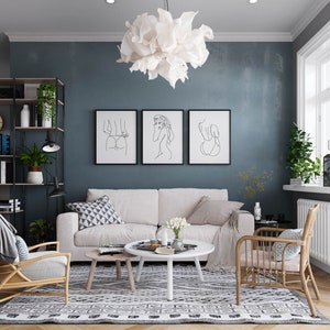 Female Body Set of 3 Woman's Body Prints Woman With - Etsy