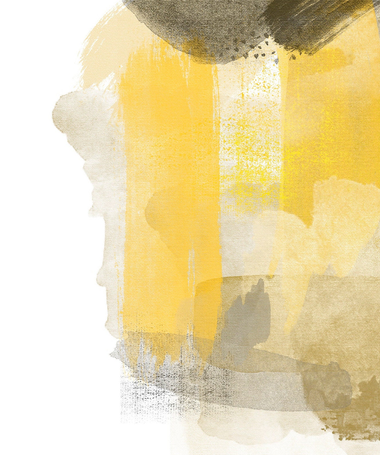Set of 3 Colorful Print Abstract Brush Stroke Posters Set of - Etsy