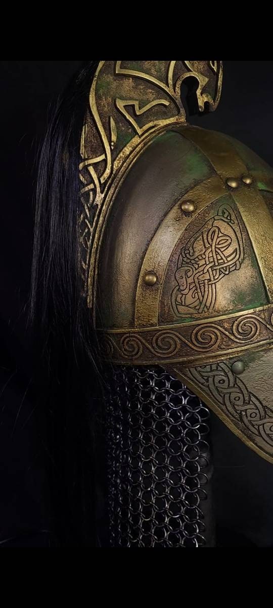 Royal Guard of Rohan Helmet - Etsy UK