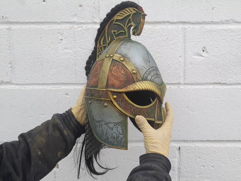 Royal Guard of Rohan Helmet - Etsy