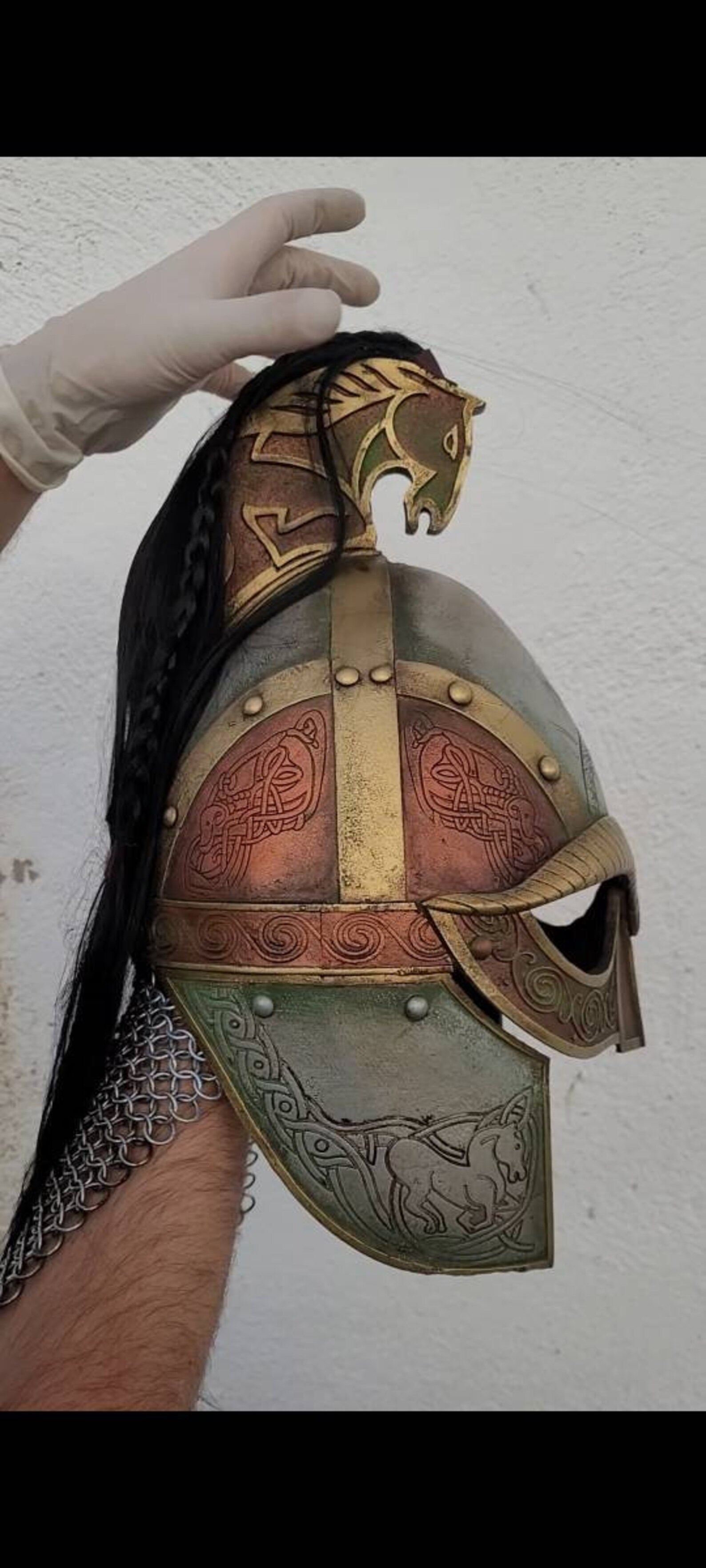 Royal Guard of Rohan Helmet - Etsy