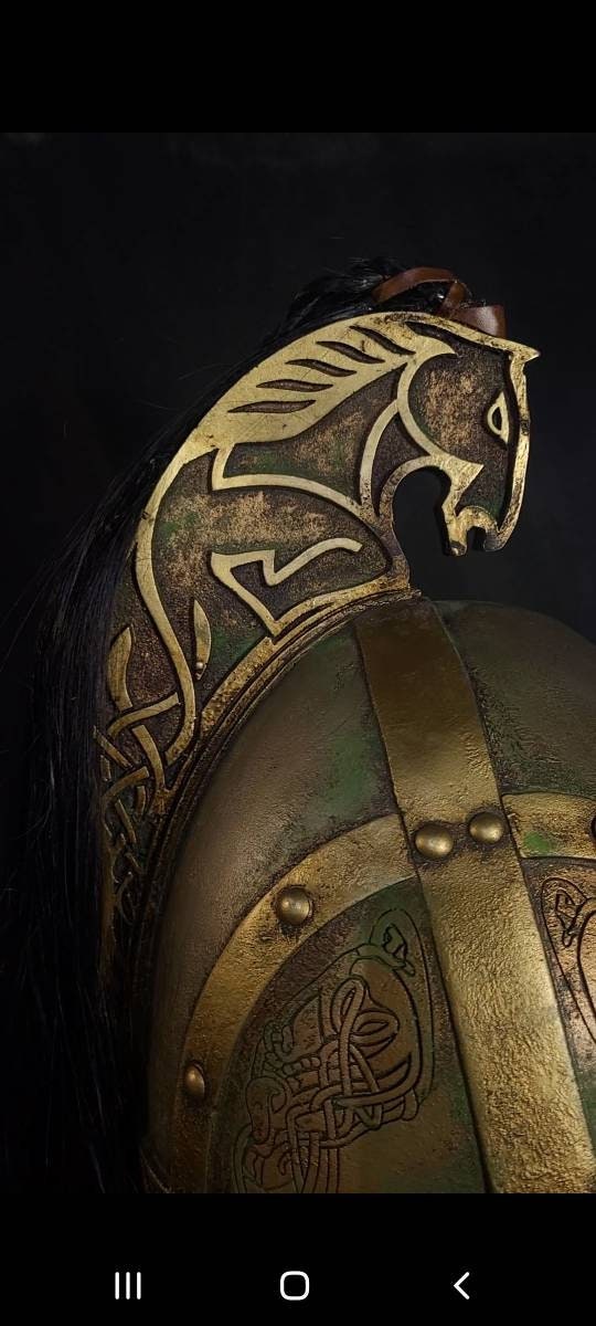 Royal Guard of Rohan Helmet - Etsy UK
