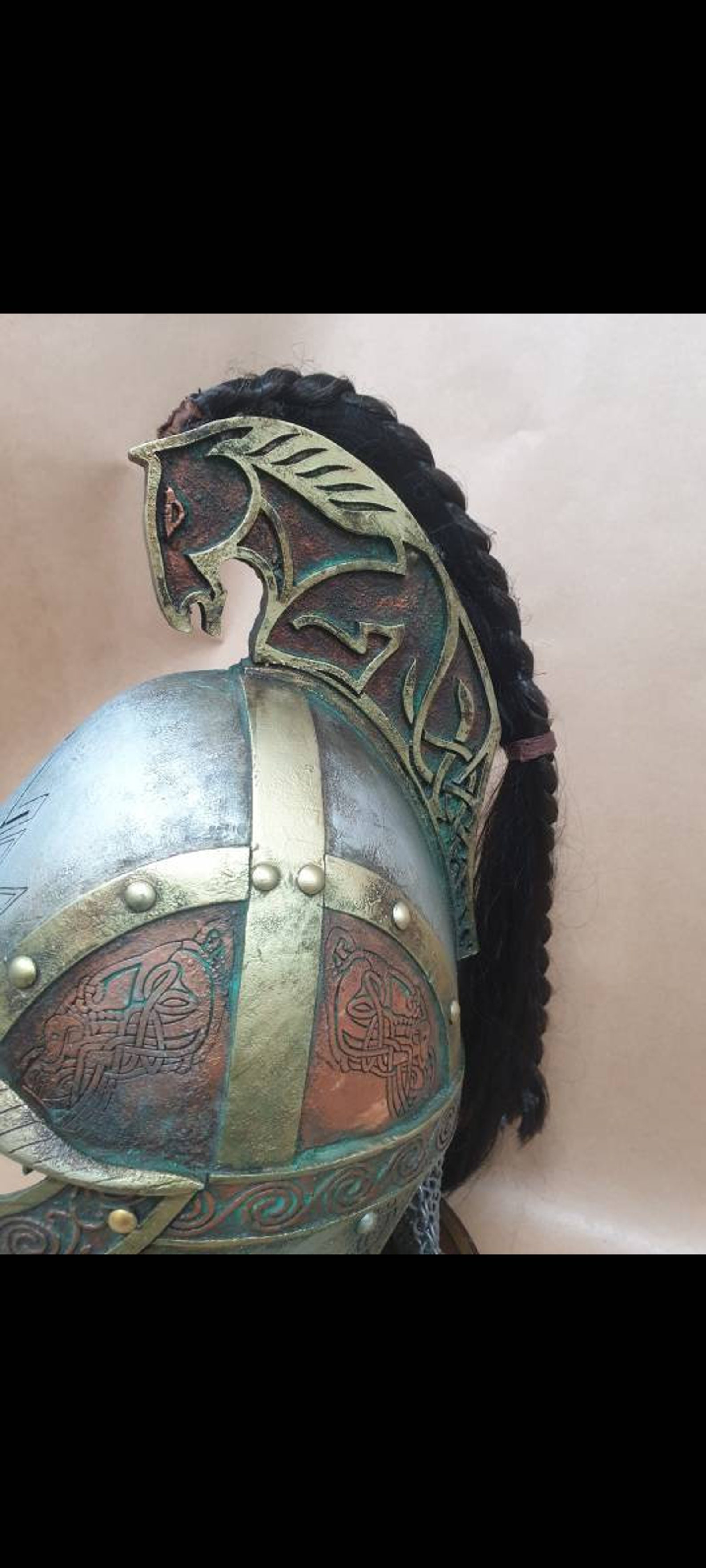 Royal Guard of Rohan Helmet - Etsy