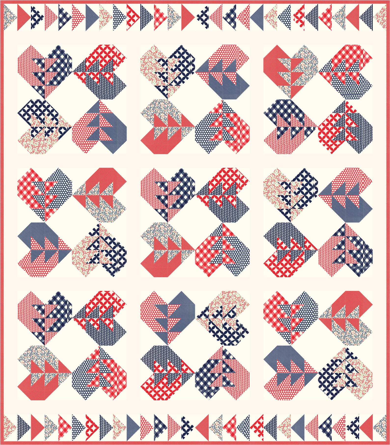 Love Every Which Way Fat Quarter Friendly Quilt Pattern PDF | Etsy