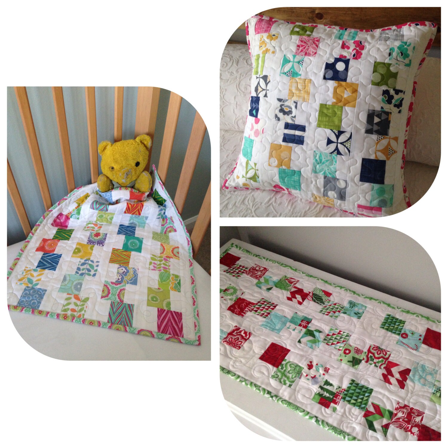 Mini Building Blocks Quilt Pattern Mini Charm Pack Pattern PDF - Etsy ...