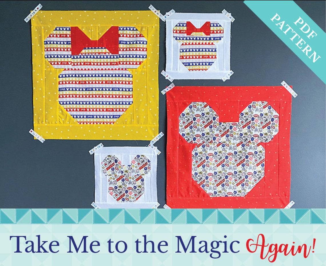 Take Me to the Magic Pattern Bundle Quilt and Block PDF Patterns ...