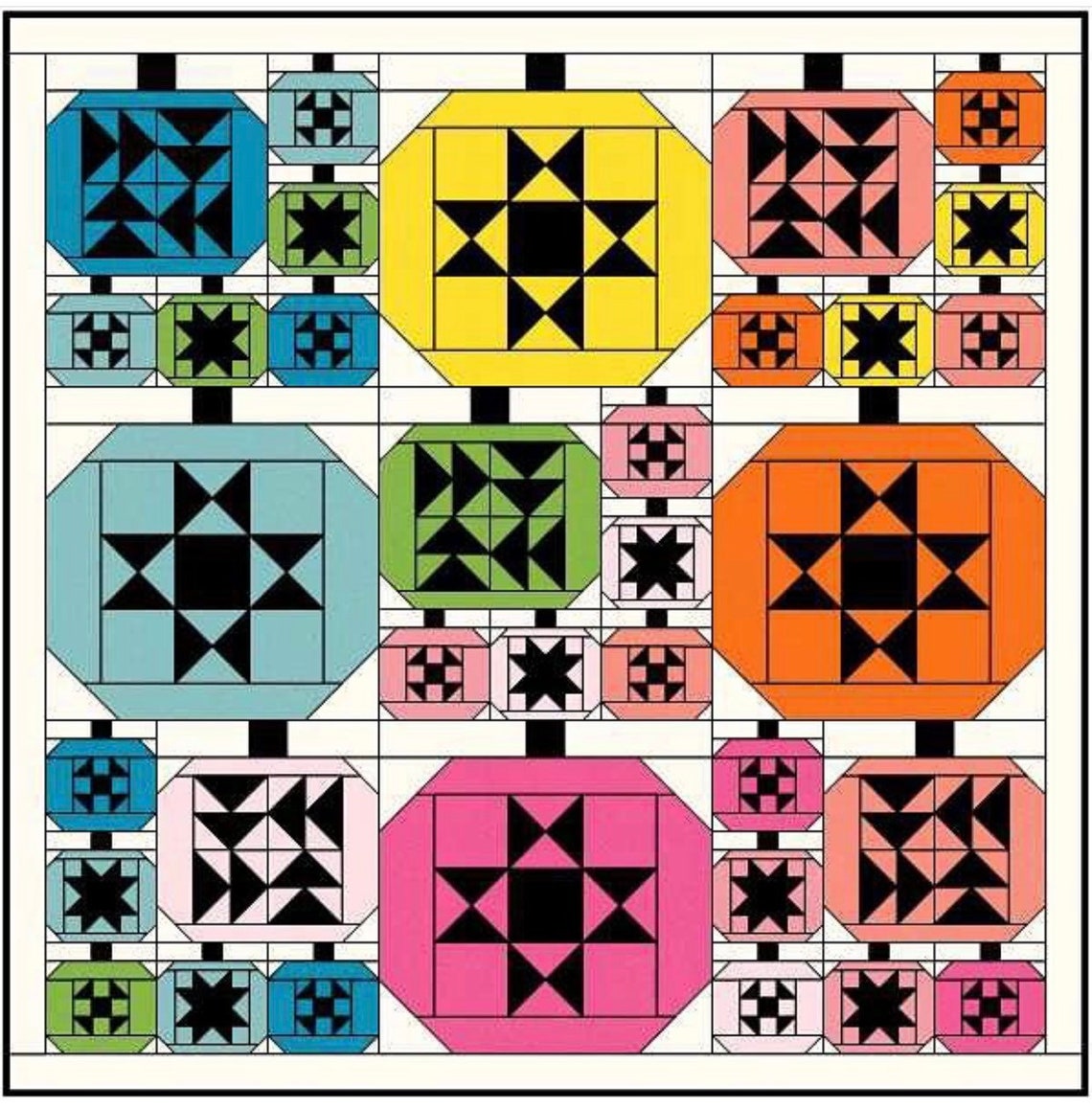 Barn Quilt Pumpkins Quilt Pattern PDF Instant Download - Etsy