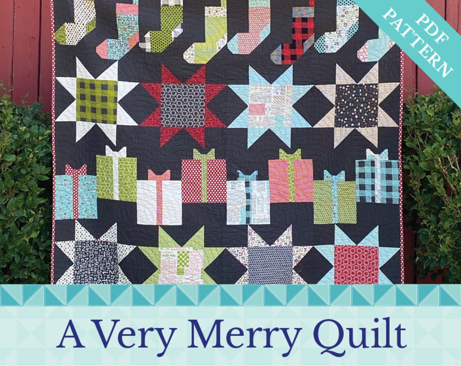 A Very Merry Quilt Pattern PDF Instant Download - Etsy