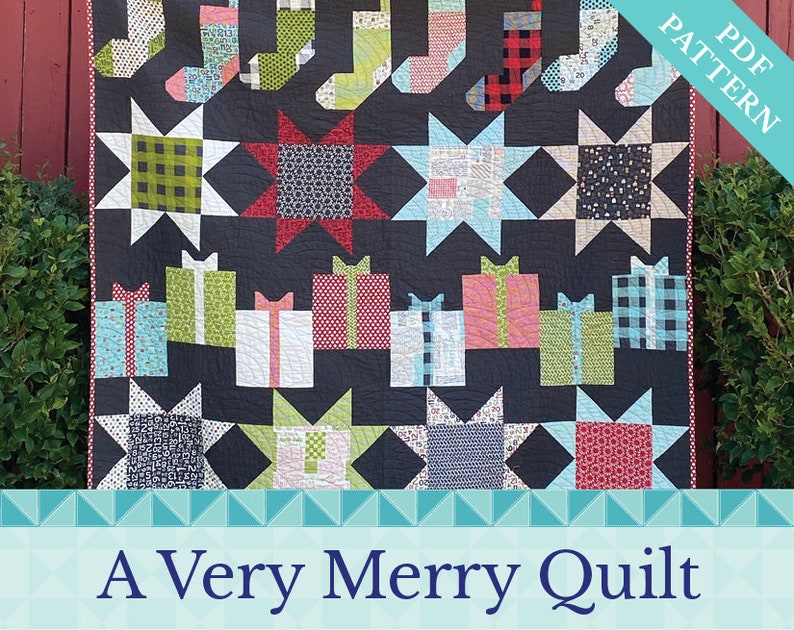 A Very Merry Quilt Pattern PDF Instant Download - Etsy