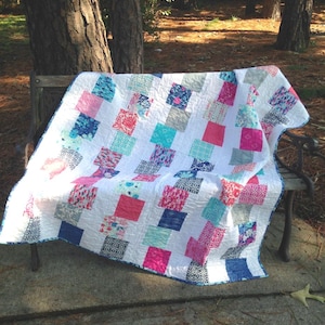 Charming Stacks Quilt Pattern: Beginner Friendly Charm Pack (PDF ...