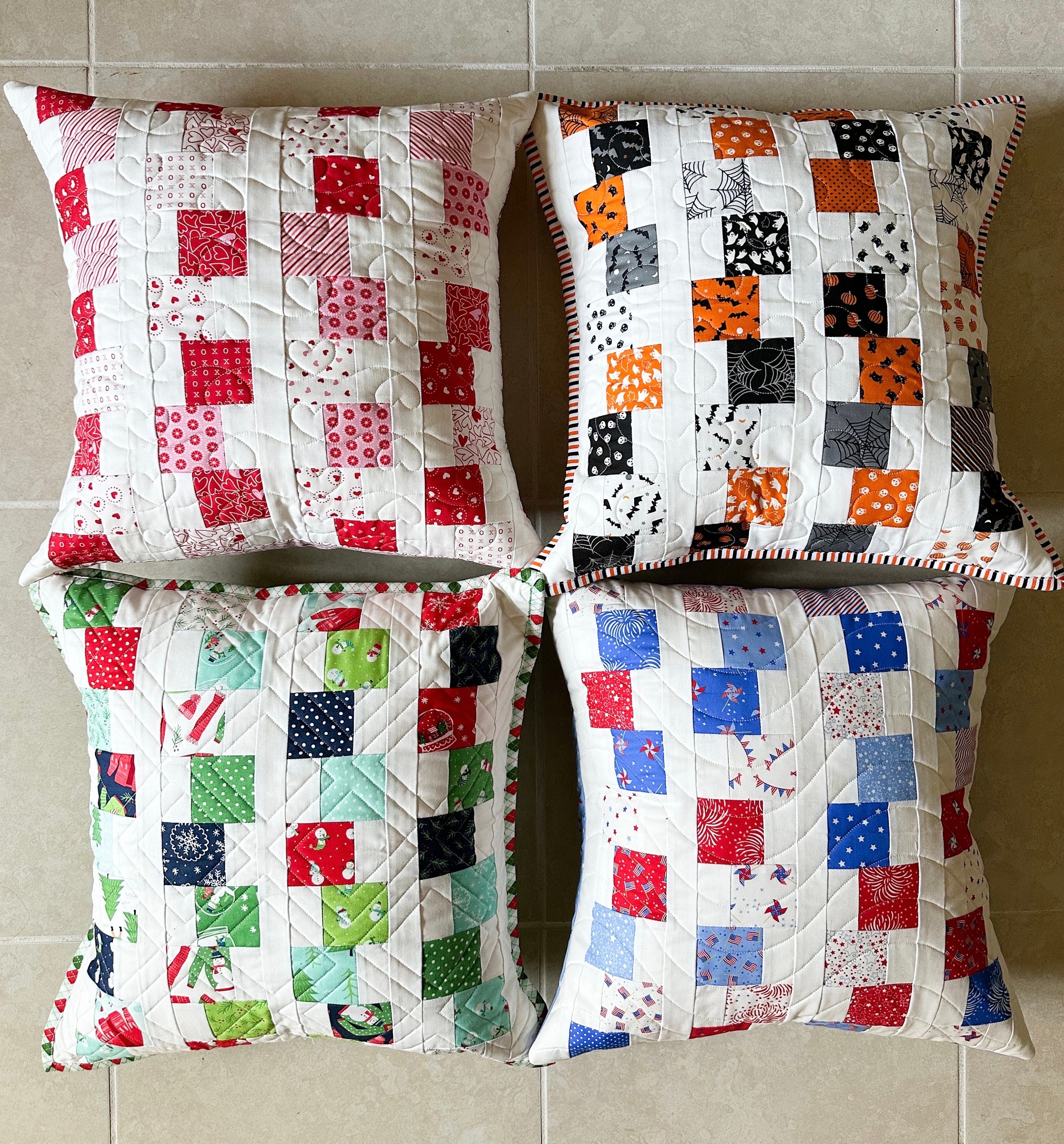 Mini Charming Stacks Quilt Pattern: Doll Quilt, Pillow, Table Runner ...