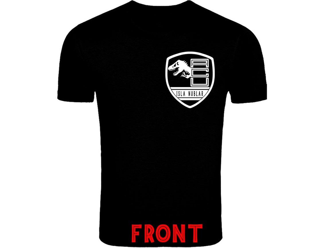 Jurassic World Inspired ACU Ingen Security Two Sided T-shirt - Etsy UK