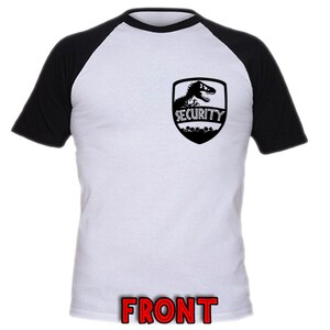 Jurassic World Inspired Masrani Ingen Security Two Sided T-shirt ...