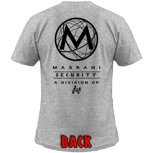 Jurassic World Inspired Masrani Ingen Security Two Sided | Etsy