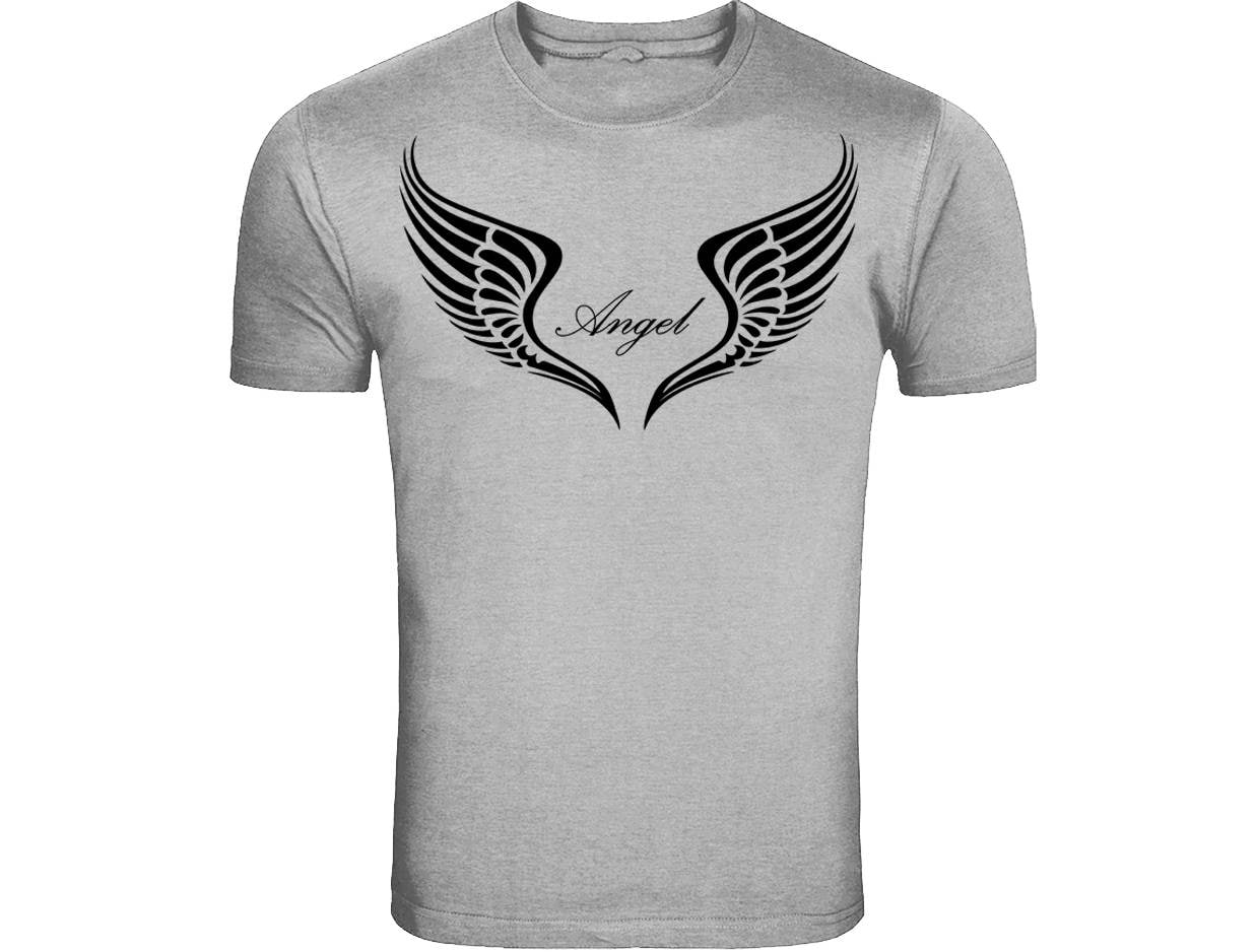 Original Angel T-shirt Screenprinted by King Boss Design - Etsy