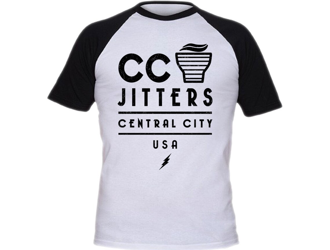 The Flash TV Show Inspired T-shirt CC Jitters Cafe and Coffee - Etsy
