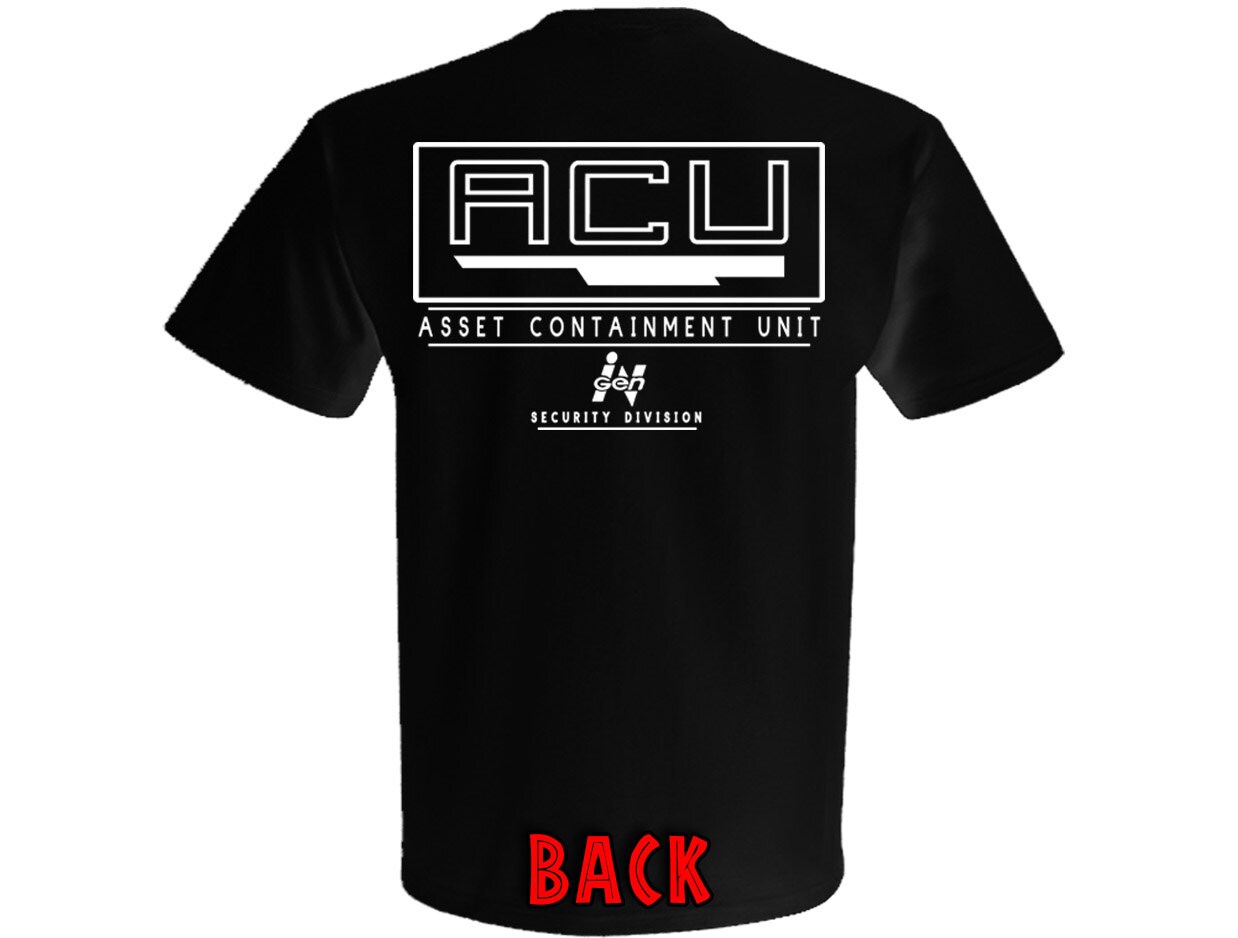 Jurassic World Inspired ACU Ingen Security Two Sided T-shirt - Etsy UK